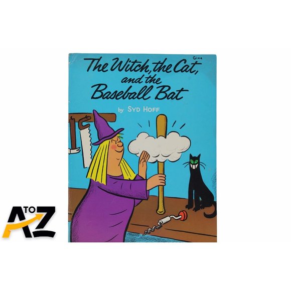Toys | Vtg 1975 The Witch The Cat And The Baseball Bat By Syd Hoff 1968 ...